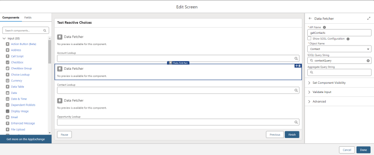 Creating Dependent or Filtered Lookups in Flow with Data Fetcher ...