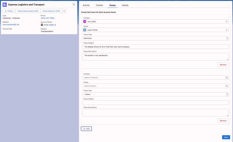 How to Use the Repeater Component in Screen Flow - Salesforce Break