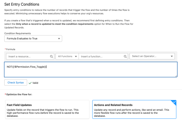 How To Use Custom Permissions In Salesforce Flow - Salesforce Break