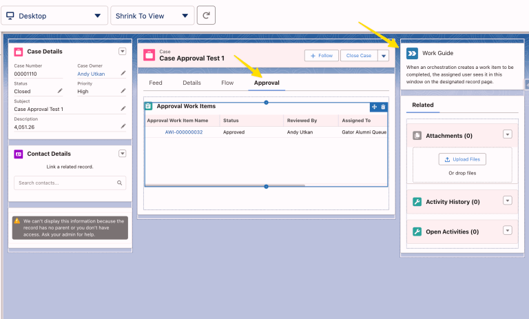 Start Autolaunched Flow Approvals From A Button - Salesforce Break