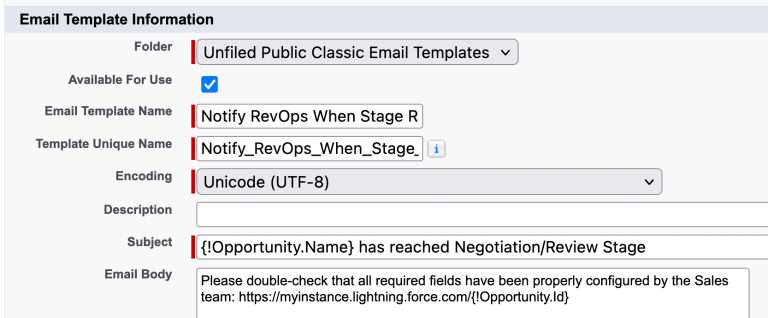 How to Set Up Automated Email Alerts in Salesforce Flow - Salesforce Break