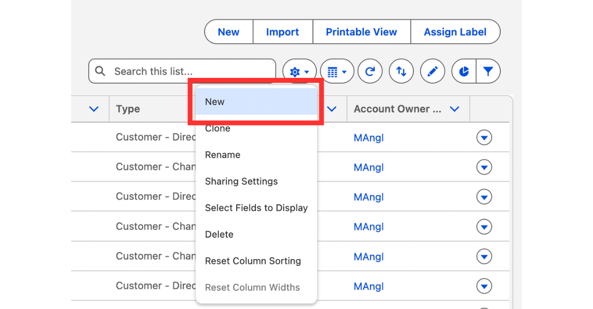 How to Create, Customize, and Share List Views in Salesforce ...